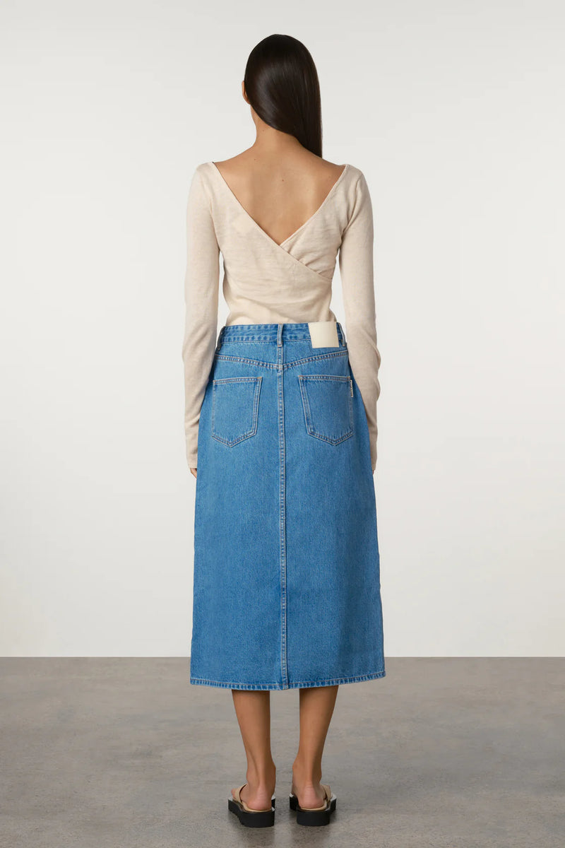 ZULU & ZEPHYR - LAYERED KNIT TOP in HUSK – Sabotage Store